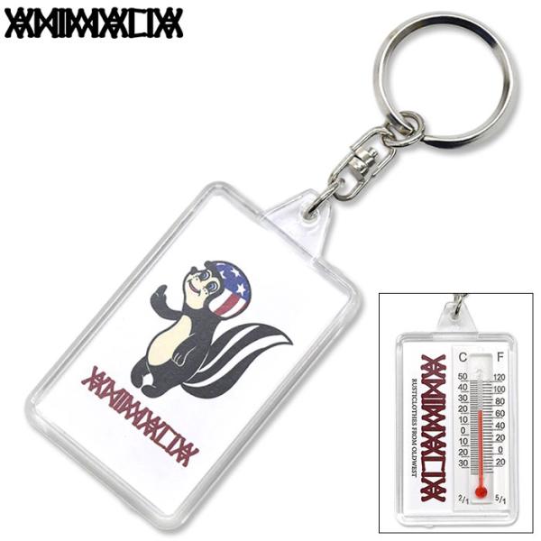 アニマリア キーホルダー ANIMALIA サーモメーター キーリング ( Thermometer Key Ring メンズ レディース ユニセックス AN24SU-AC02 )ANIMALIA(アニマリア)2025FWより秋冬の新作アイテ...