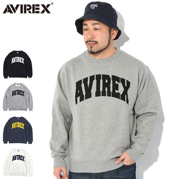 アビレックス トレーナー AVIREX メンズ ロゴ デイリー クルー スウェット ( Logo Daily Crew Sweat トップス 男性用 アメカジ 7833932003 )AVIREX(アビレックス)2026SSより春夏の新作ア...
