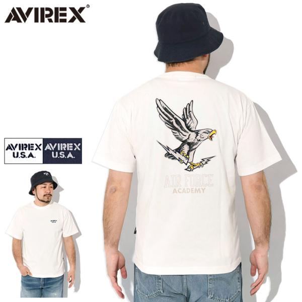 アビレックス Tシャツ 半袖 AVIREX メンズ USAFA MIL アカデミー ( USAFA MIL Academy S/S Tee T-SHIRTS カットソー トップス 男性用 7835134028 )AVIREX(アビレックス)...