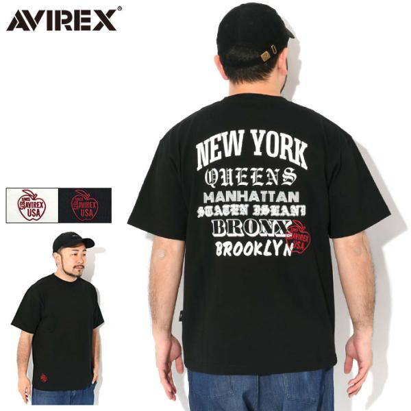 アビレックス Tシャツ 半袖 AVIREX メンズ ビッグ アップル ( Big Apple S/S Tee カットソー トップス 男性用 7835134033 )AVIREX(アビレックス)2025SSより春夏の新作アイテムが待望のリリー...