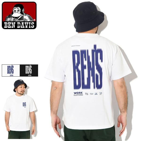 ベンデイビス Tシャツ 半袖 BEN DAVIS メンズ スクエア ベンズ ( C-25580052 Square Bens S/S Tee T-SHIRTS カットソー トップス )BEN DAVIS(ベンデイビス)2025SSより春夏の...