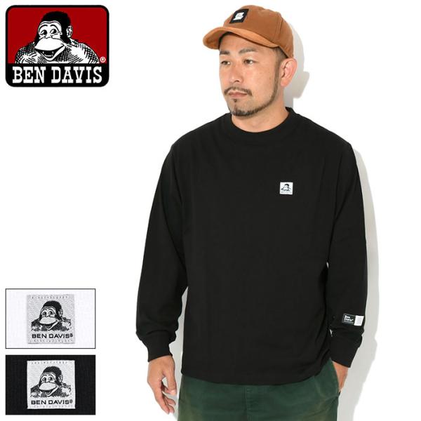 ベンデイビス ロンT Tシャツ 長袖 BEN DAVIS メンズ ラベル ワイド ( C-25780024 Label Wide L/S Tee T-SHIRTS カットソー トップス 長袖Tシャツ )BEN DAVIS(ベンデイビス)20...