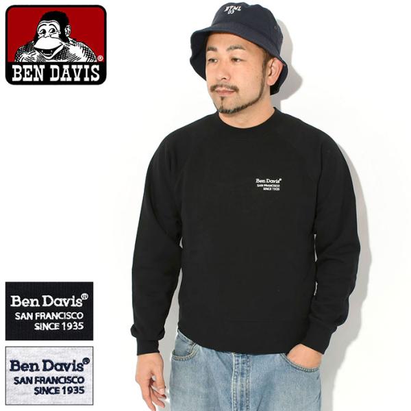 ベンデイビス トレーナー BEN DAVIS メンズ 70s フィット ラグラン スウェット ( C-25780038 70s Fit Raglan Sweat 短丈 ショート丈 トップス )BEN DAVIS(ベンデイビス)2025FWよ...