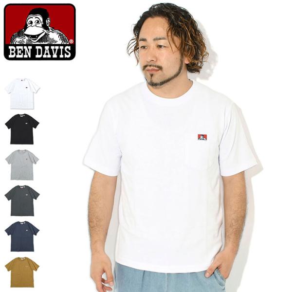 ベンデイビス Tシャツ 半袖 BEN DAVIS メンズ ベンズ ポケット ( C-26580000 Bens Pocket S/S Tee ポケT T-SHIRTS カットソー トップス )BEN DAVIS(ベンデイビス)2026SSよ...