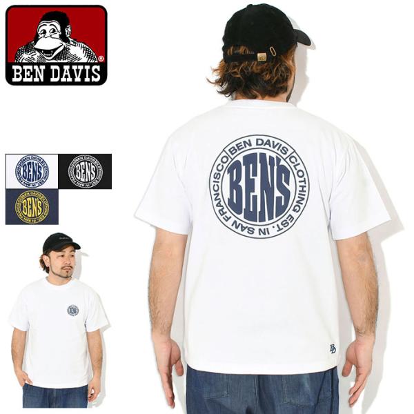 ベンデイビス Tシャツ 半袖 BEN DAVIS メンズ サークル ベンズ ( C-26580008 Circle Bens S/S Tee T-SHIRTS カットソー トップス )BEN DAVIS(ベンデイビス)2026SSより春夏の...