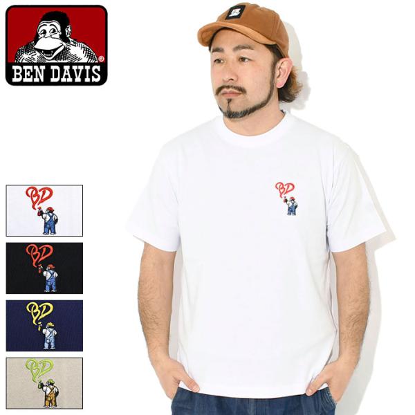 ベンデイビス Tシャツ 半袖 BEN DAVIS メンズ ゴリラ EMB クール ( C-26580017 Gorilla EMB Cool S/S Tee 接触冷感 カットソー トップス )BEN DAVIS(ベンデイビス)2026SSよ...