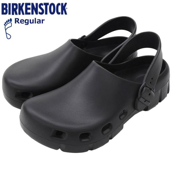 ビルケンシュトック サンダル BIRKENSTOCK メンズ 男性用 ビルキ フロー EVA Black レギュラー (BIRKI FLOW EVA Regular 幅広 ノーマル 軽量サンダル 1027684)BIRKENSTOCK(ビル...