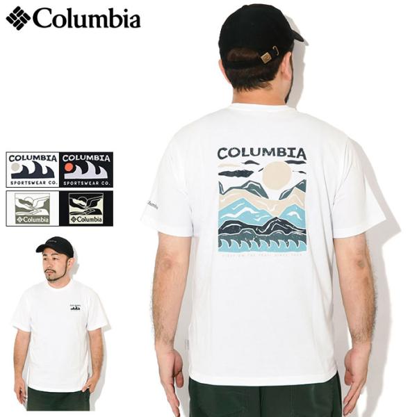 コロンビア Tシャツ 半袖 Columbia メンズ 25FW エクスプローラーズ キャニオン バック ( 25FW Explorers Canyon Back S/S Tee UVカット AE5592 )コロンビア(Columbia)20...