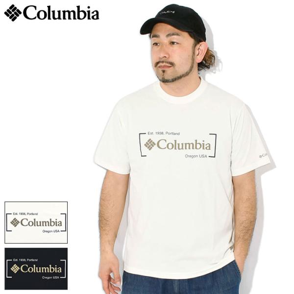 コロンビア Tシャツ 半袖 Columbia メンズ タイム トゥー トレイル グラフィック ( Time To Trail Graphic S/S Tee 吸汗速乾 UVカット PG1816 )コロンビア(Columbia)2026SSコ...