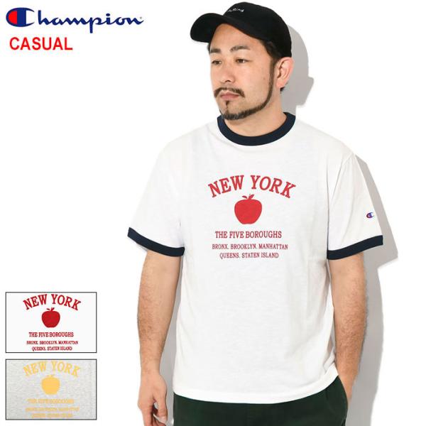 チャンピオン Tシャツ 半袖 Champion メンズ C3-B330 リンガー ( C3-B330 Ringer S/S Tee CASUAL カジュアル 吸湿冷感 日本企画 カットソー トップス )チャンピオン(Champion)より、...