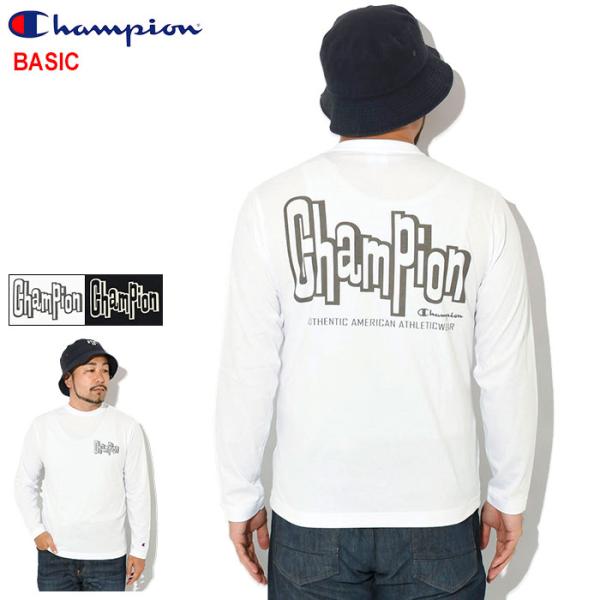 チャンピオン ロンT Tシャツ 長袖 Champion メンズ C3-C418 ( C3-C418 L/S Tee BASIC ベーシック 日本企画 カットソー トップス 男性用 )「ザ・キング・オブ・スウェットシャツ」として親しまれるチャ...