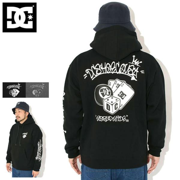 ディーシー パーカー プルオーバー DC ゲーム ( Game Pullover Hoodie DPO254040 )DC(ディーシー)2025FWより秋冬の新作アイテムがリリース！ダイス、トランプ、ビリヤードボール、タギングロゴといったス...
