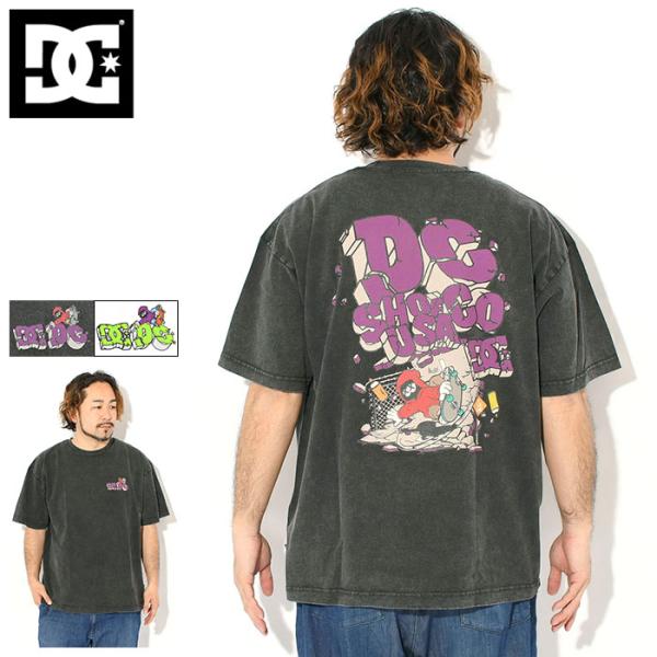 ディーシー Tシャツ 半袖 DC メンズ ウォール スクレイプ ( Wall Scrape S/S Tee ビッグシルエット オーバーサイズ カットソー トップス DST261029 )DC(ディーシー)2026SSより春夏の新作アイテムが...