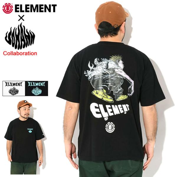 エレメント Tシャツ 半袖 ELEMENT メンズ ヨハン インパルス コラボ ( JOHANN Impulse S/S Tee ビッグシルエット オーバーサイズ BF02A218 )「ELEMENT(エレメント)」より、2025SSの新作...