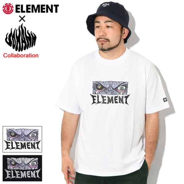 エレメント Tシャツ 半袖 ELEMENT メンズ ヨハン グローバル アイ コラボ ( JOHANN Global Eye S/S Tee ビッグシルエット オーバーサイズ BF02A219 )スケート界で確固たる地位を築く「ELEMEN...