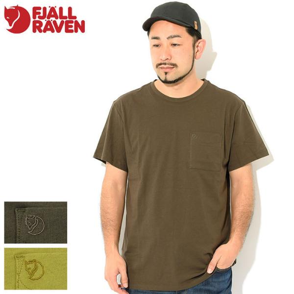 フェールラーベン Tシャツ 半袖 FJALLRAVEN メンズ オビック (Ovik S/S Tee ポケット ポケT T-SHIRTS カットソー トップス アウトドア 87042)FJALLRAVEN(フェールラーベン)2022SSより...