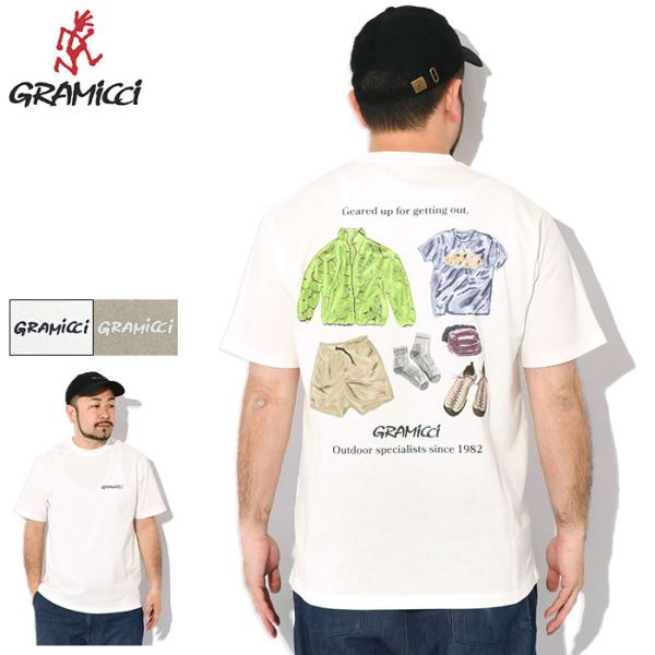 グラミチ Tシャツ 半袖 GRAMICCI メンズ ギア アップ ( Geared Up S/S Tee T-SHIRTS カットソー トップス メンズ レディース G5SU-T167 )GRAMICCI(グラミチ)2025SSより春夏の新...