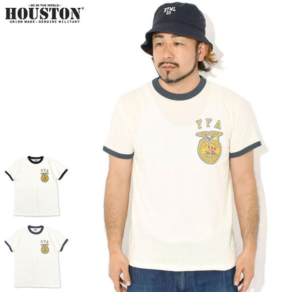 ヒューストン Tシャツ 半袖 HOUSTON メンズ FFA プリント リンガー ( FFA Print Ringer S/S Tee T-SHIRTS カットソー トップス アメカジ 22452 )HOUSTON(ヒューストン)2026S...