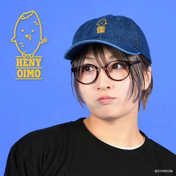 HTML ZERO3×STARDOM 安納サオリ コラボ キャップ ( スターダム 安納サオリ Henyoimo Denim Cap 帽子 HTML-HED297 )●こちらの商品は実際の商品入荷前に販売をさせて頂いているご予約商品となりま...