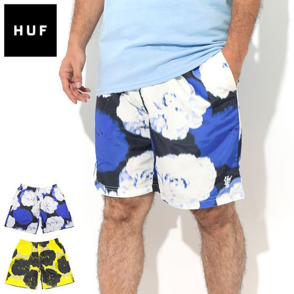 ハフ ハーフパンツ HUF メンズ ハンプトンズ ビーチ ショーツ ( HUF Hamptons Beach Short ショートパンツ ボトムス 男性用 PT00174 )レジェンドスケーター「キース・ハフナゲル」により設立されたHUF(...
