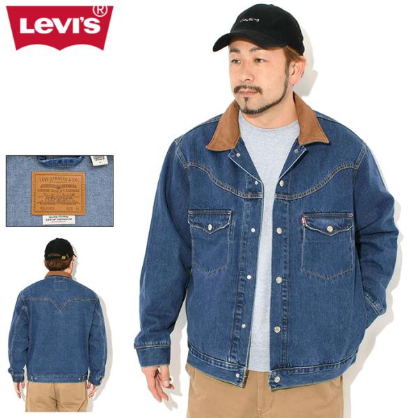 リーバイス ジャケット Levis メンズ ウェスタン ショートホーン トラッカー ノースアクトン ( Western Shorthorn Trucker JKT 002WN-0000 002WN 0000 )Levi's(リーバイス)20...