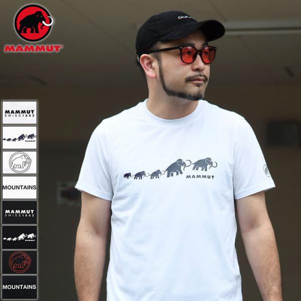 マムート Tシャツ 半袖 MAMMUT メンズ QD ロゴ プリント ( QD Logo Print S/S Tee T-SHIRTS カットソー トップス アウトドア 男性用 1017-02012 )MAMMUT(マムート)2026SSよ...