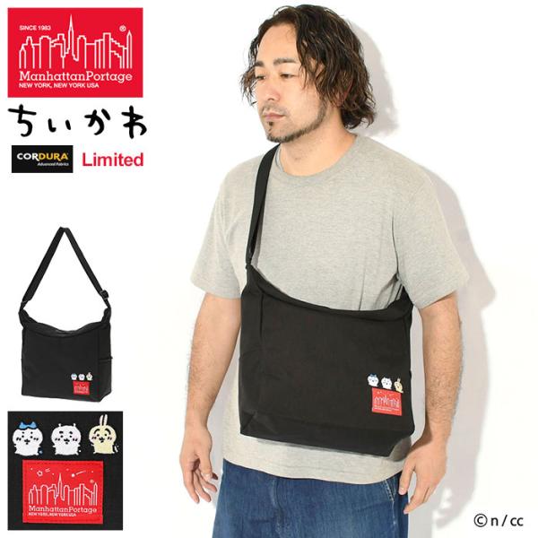 マンハッタンポーテージ ショルダーバッグ Manhattan Portage ちいかわ ベッドスタイ 限定 ( ちいかわ Bed-Stuy Shoulder Bag Limited MP6041CKW26 )「ちいかわ」とManhattan...