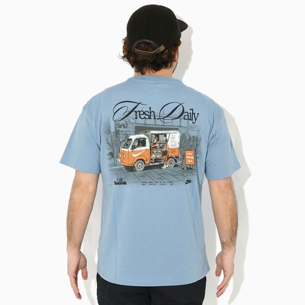 ナイキ Tシャツ 半袖 NIKE メンズ LSE カフェ スウッシュ V スレートブルー ( LSE Cafe Swoosh V S/S Tee Slate Blue カットソー IH1158-486 )ストリートに多くの話題を与えてくれる...