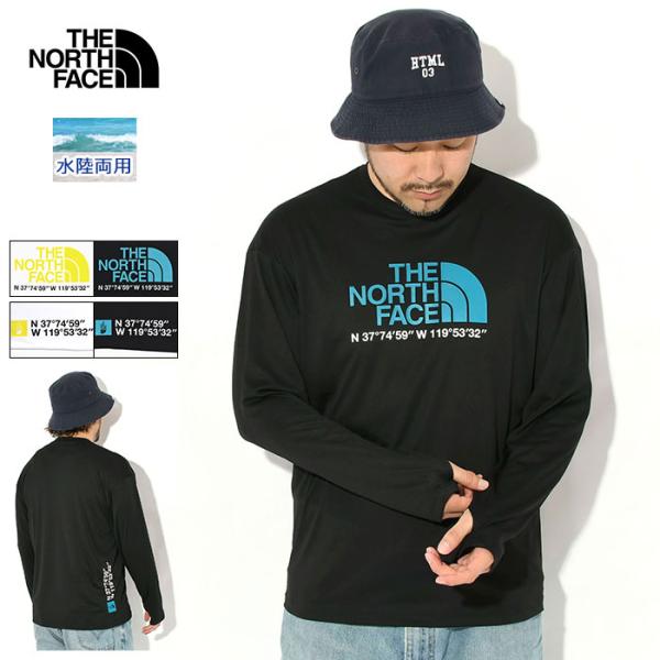 ザ・ノース・フェイス ロンT Tシャツ 長袖 THE NORTH FACE メンズ ウォーター スムース ( Water Smooth L/S Tee 2026春夏 水陸両用 NT12647 国内正規 )[M便 1/1]夏の強い日差しに対応...
