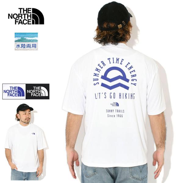 ザ・ノース・フェイス Tシャツ 半袖 THE NORTH FACE メンズ ウォーター スムース ( Water Smooth S/S Tee 2026春夏 水陸両用 ラッシュガード NT12648 )THE NORTH FACE(ノースフ...