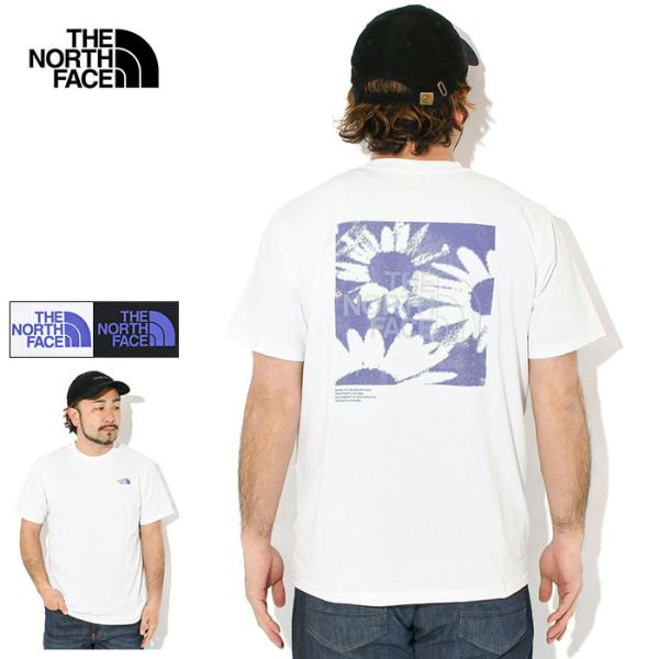 ザ・ノース・フェイス Tシャツ 半袖 THE NORTH FACE メンズ ES フラワー ボックス ロゴ ( Flower Box Logo Tee 2026春夏 吸汗速乾 NT32685 国内正規 )「製品から製品へのリサイクル」がコン...