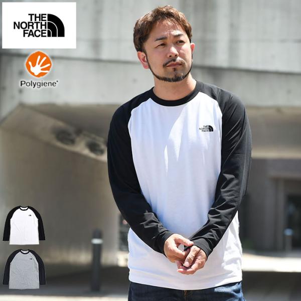 ザ・ノース・フェイス ラグラン 長袖 THE NORTH FACE メンズ イーエス ベースボール ( ES Baseball L/S Raglan 2025秋冬 吸汗速乾 抗菌防臭 NT82591 国内正規 )ノースフェイス 2025 f...