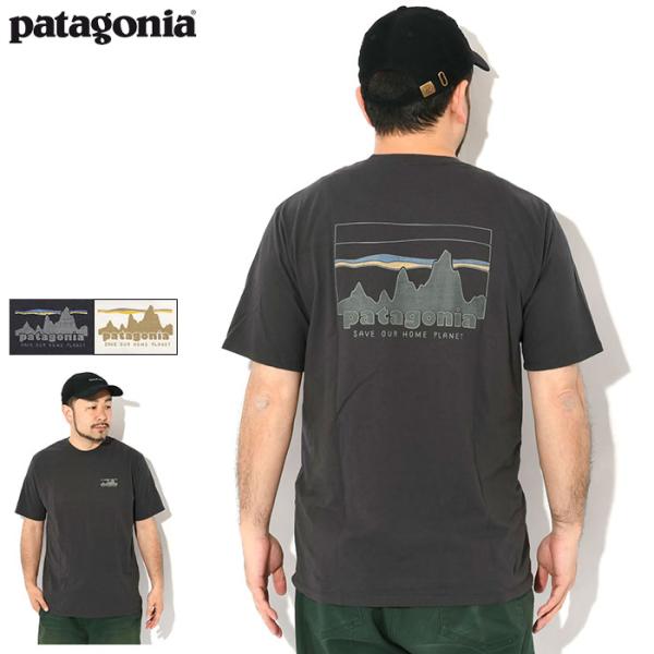 パタゴニア Tシャツ 半袖 Patagonia メンズ 73 スカイライン オーガニック ( 73 Skyline Organic S/S Tee カットソー トップス USAモデル 37534 )パタゴニア(Patagonia)2025F...