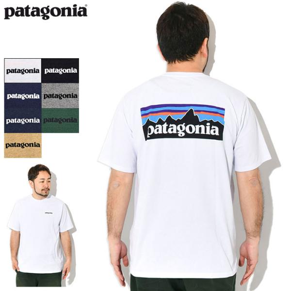 パタゴニア Tシャツ 半袖 Patagonia メンズ P-6 ロゴ レスポンシビリティー(P-6 Logo Responsibili S/S Tee USAモデル 38504)アルゼンチン・パタゴニア地方のフィッツロイ山系をモチーフとした...