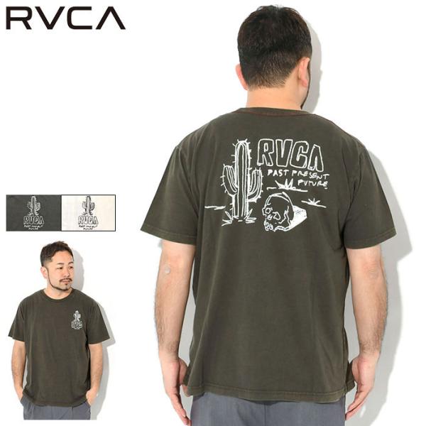 ルーカ Tシャツ 半袖 RVCA メンズ デス バレー ( Death Valley S/S Tee T-SHIRTS カットソー トップス BF041258 )世界一暑い場所の一つに数えられるカリフォルニア州の「デスバレー」をモチーフにし...