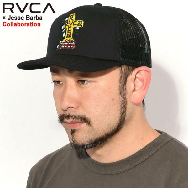 ルーカ キャップ RVCA ジェシー バルバ バルバクロス フォーミー トラッカーキャップ コラボ ( Jesse Barba Barbacross Foamy Trucker Cap BF04A970 )ルーカ(RVCA)2025SSより...