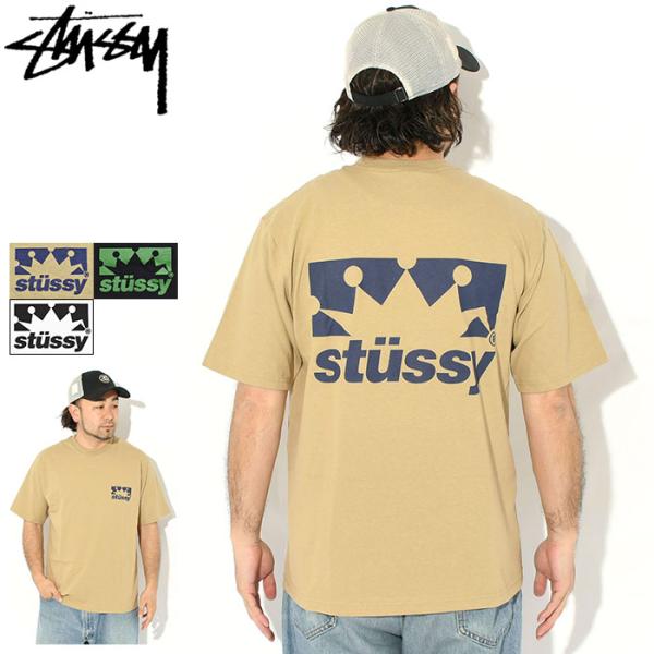 ステューシー Tシャツ 半袖 STUSSY メンズ Box Crown ( stussy tee T-SHIRTS カットソー トップス メンズ・男性用 1905186 USAモデル 正規 )ステューシー(STUSSY)2026Spring...