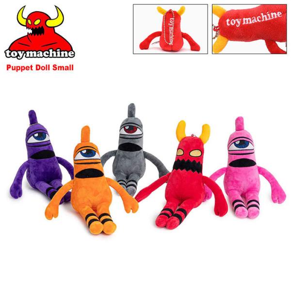 トイマシーン ぬいぐるみ TOY MACHINE トイマシーン パペット ドール スモール ( Toymachine Puppet Doll Small キーホルダー マスコット TMDOLL78 )スケート界のレジェンドにして、アーティス...