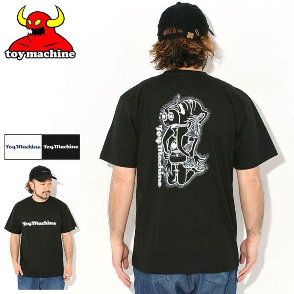 トイマシーン Tシャツ 半袖 TOY MACHINE メンズ TB ファイト ( TB Fight S/S Tee T-SHIRTS カットソー トップス メンズ 男性用 TMSGST9 )スケート界のレジェンドにして、アーティストやフォト...