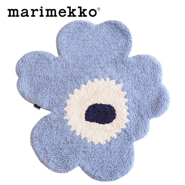 マリメッコ（marimekko）を代表するテキスタイル「Unikko（ウニッコ）」のフラワーモチーフを、そのまま形にしたバスマットです。ライトブルー×オフホワイトのやさしく清潔感のある配色が、空間を明るくやわらかな印象に整えてくれます。素材...
