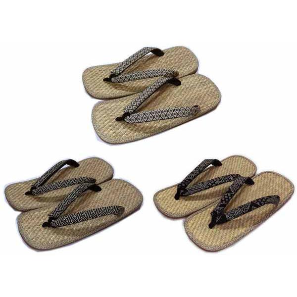 この夏、涼しさとスタイルを兼ね備えた「男物雪駄 柄紬鼻緒にパナマ素材台座 LLサイズ 合皮ライト底かかと鋲打ち」で、お洒落な男浴衣やカジュアル着物姿を一層引き立てましょう。パナマ素材の台座は通気性が高く、暑い日でも足元を快適に保ちます。また...