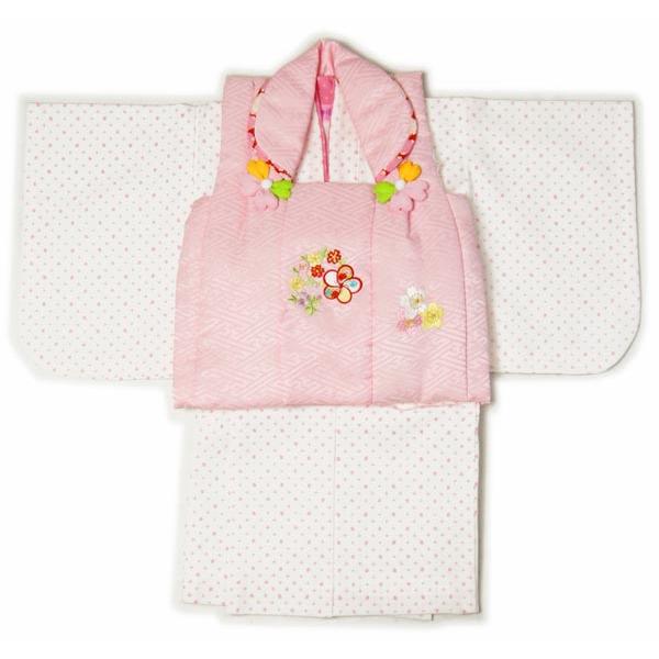 赤ちゃん誕生の祝い着、1歳から2歳用の着物で、仕立て上がり品、すぐに着られます。お宮参りの着物(初着)とは違い、サイズも小さく1-2才用約90cmで、初節句に着物がほしいとの要望に応えたものです。お宮参り着物の代替えや、その他2歳半ほどまで...
