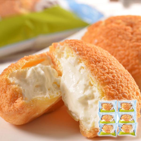 北海道産の小麦、卵、生クリームを使用したオリジナルクリームをクッキー生地の皮に詰めた乳蔵オリジナルのシュークリーム。程よい甘さ。箱サイズ(cm)：25×17×8現品・内容・サイズ・材質：乳蔵シュークリーム（ミルク）×6製造生産地：北海道加工...
