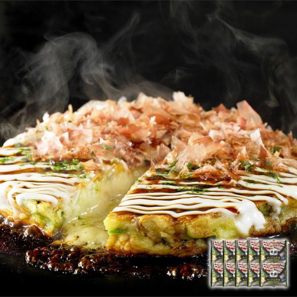 大阪千日前の「千房」からお好み焼、本場の味を楽しめます。箱サイズ(cm)：33×21×19cm現品・内容・サイズ・材質：チーズねぎ焼180g・醤油たれ10g・ホワイトソース（マヨネーズ風味）10g・かつお節1g・あおさ0.2g×各10製造生...