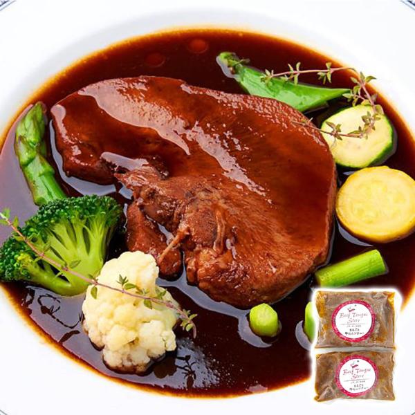 ローストビーフで全国ご当地グルメコンテスト大阪代表として全国1位の「ノワ・ド・ココ」清水シェフの創作フレンチ自信作、とろける牛タンシチュー。牛タンを通常の輪切りではなく、大胆に縦にカットして4時間煮込んで専用ソースをなじませた逸品。内容量：...