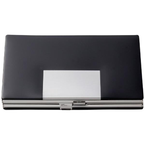 高級感溢れる希少なコードバンを表裏に使用した名刺入れ。表と裏はデザインが違い、お好みで使い分けが可能。中は鏡面磨きを施しており、身だしなみのチェックも出来る機能性も嬉しい。箱サイズ：11×2.5×8cm現品サイズ・内容：9.5×6×1.2c...