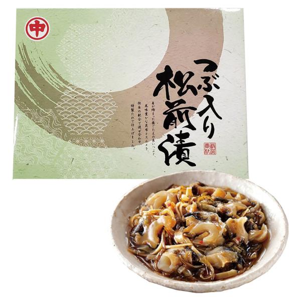 つぶ貝ならではの食感をそのまま活かし、上質のものを贅沢に使用しています。身が締まった歯ごたえの良いつぶと松前漬けがとても合います。内容量：300g×1箱（トレイパック包装）製造生産地：北海道（加工地）賞味期間：冷凍365日アレルゲン：小麦・...