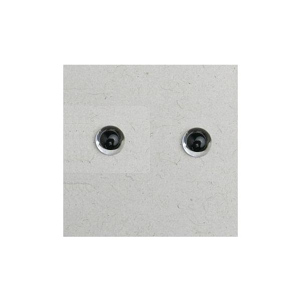 ぬいぐるみや人形用の目玉ボンドなどを利用して人形に刺します。■30個入り・サイズ：全長 約11mm 目玉直径 約6mm・挿入部サイズ：長さ約8mm  直径約2mm★メール便についてお客様の郵便ポストに投函するサービスです。商品の破損や紛失、...