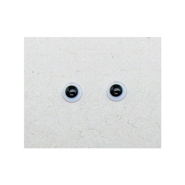 ぬいぐるみや人形用の目玉ボンドなどを利用して人形に刺します。■30個入り・サイズ：全長 約9mm 目玉直径 約4.5mm・挿入部サイズ：長さ約7mm  直径約2mm★メール便についてお客様の郵便ポストに投函するサービスです。商品の破損や紛失...