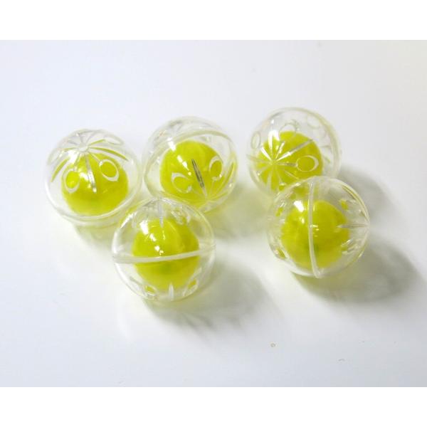 〜ペットや赤ちゃんのおもちゃに〜優しい感じの音色が響くプラスチック鈴ぬいぐるみの中に入れたりおもちゃの中に入れて使用します※プラスチック製なので破損しない様に使用して下さい。※小傷や擦れなどある場合がございます。※過度の力を加えると破損する...